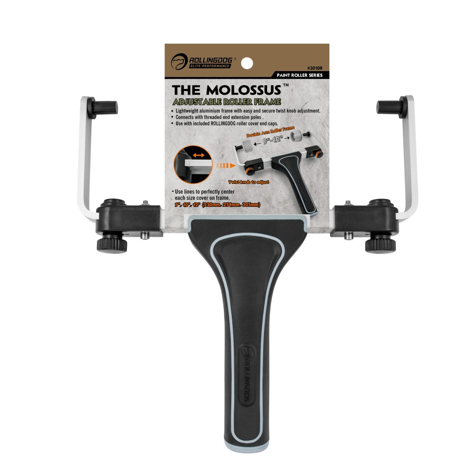 9" - 12" Adjustable Roller Frame – Lightweight Aluminum Double Arm ...